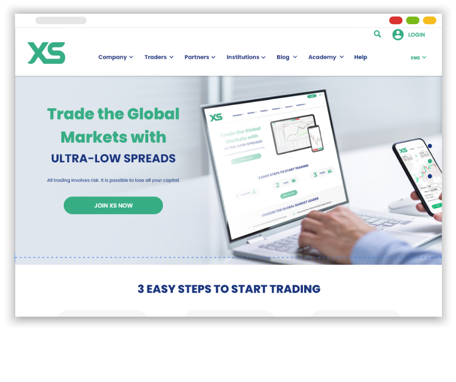 Metatrader 5 (MT5) Web Trader | XS.com