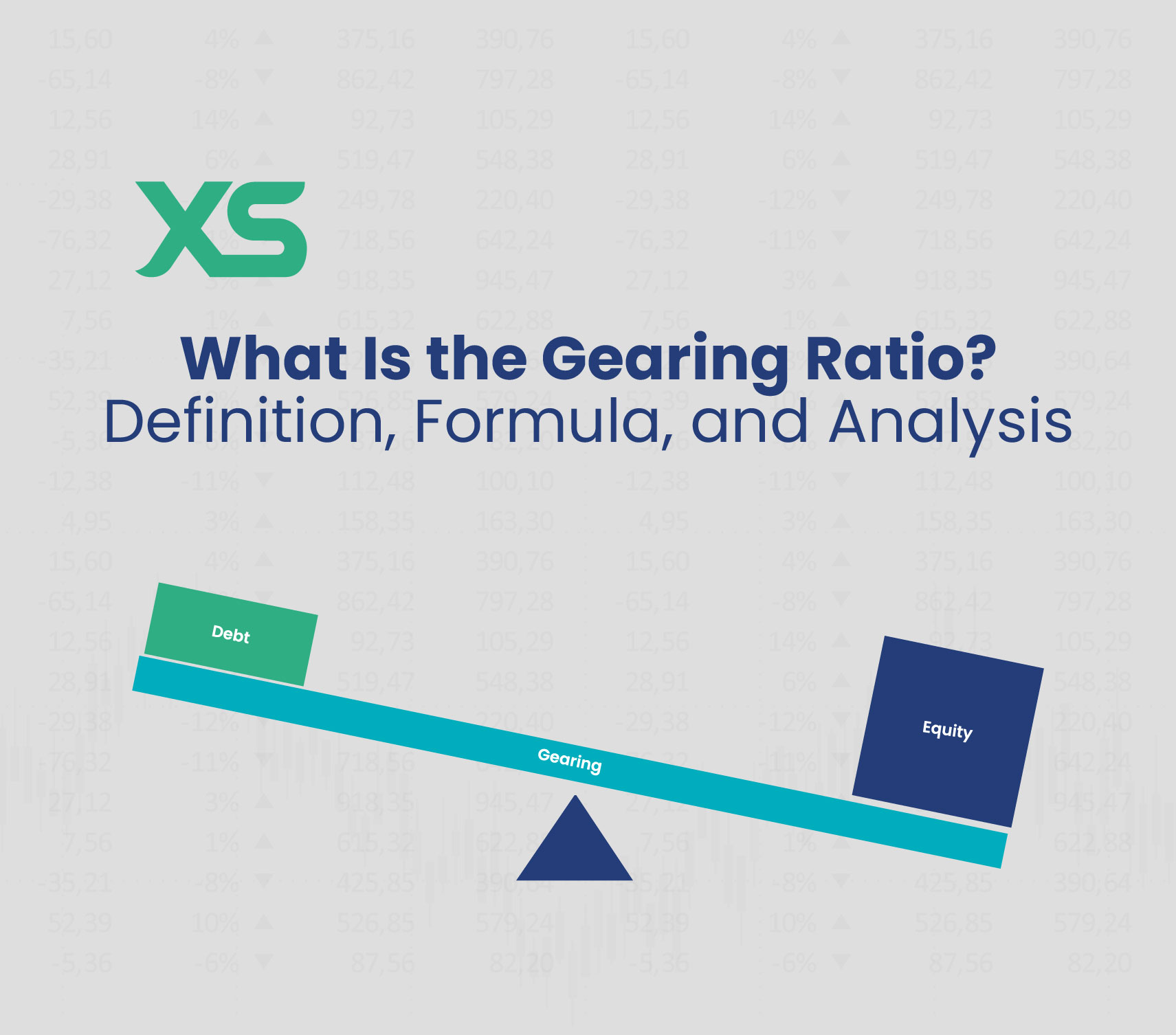 What Is the Gearing Ratio? Definition and Analysis - XS