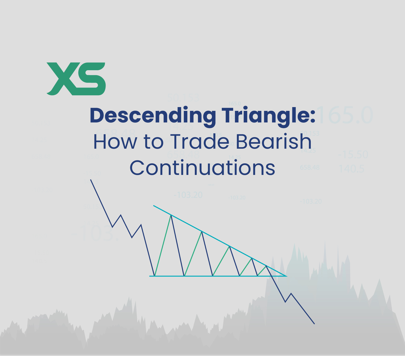 Descending Triangle Pattern: How to Trade Bearish Continuations - XS